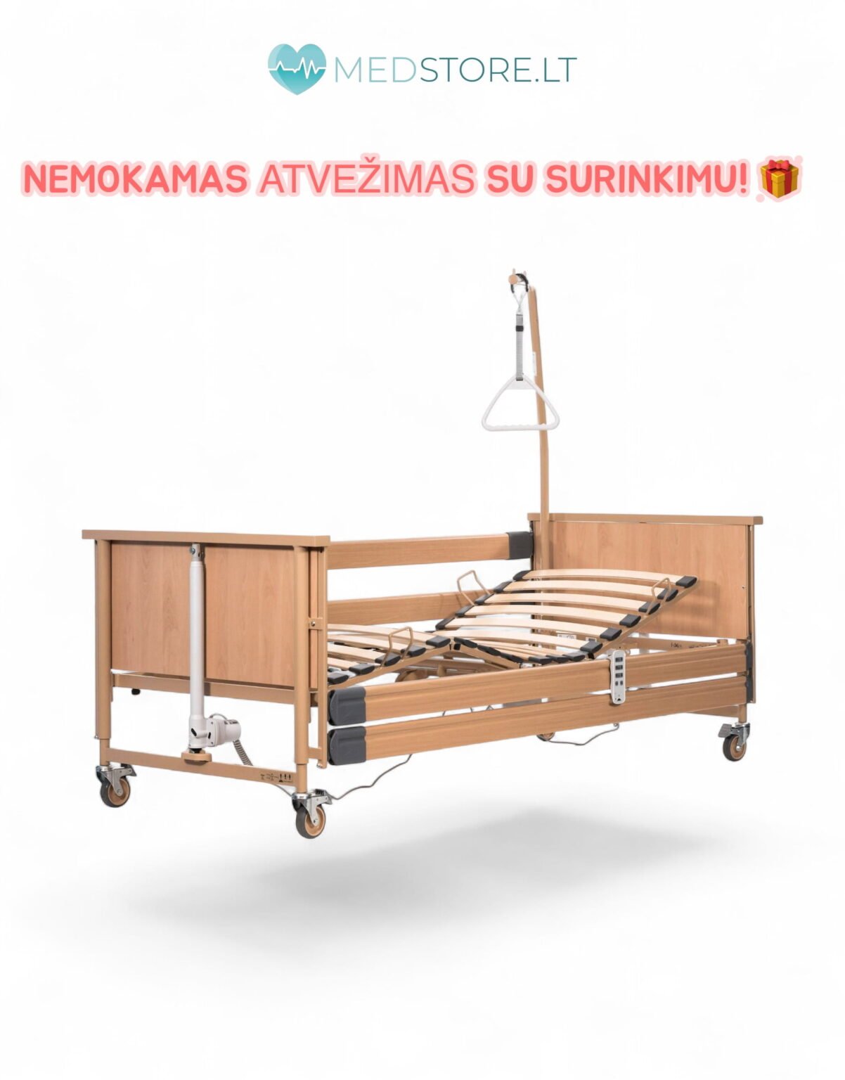Slaugos lovos - Elektrinės Medicininės Lovos Namams