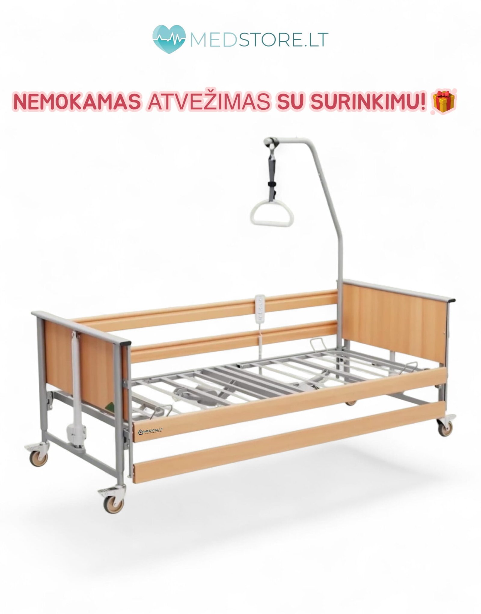 Slaugos lovos - Elektrinės Medicininės Lovos Namams